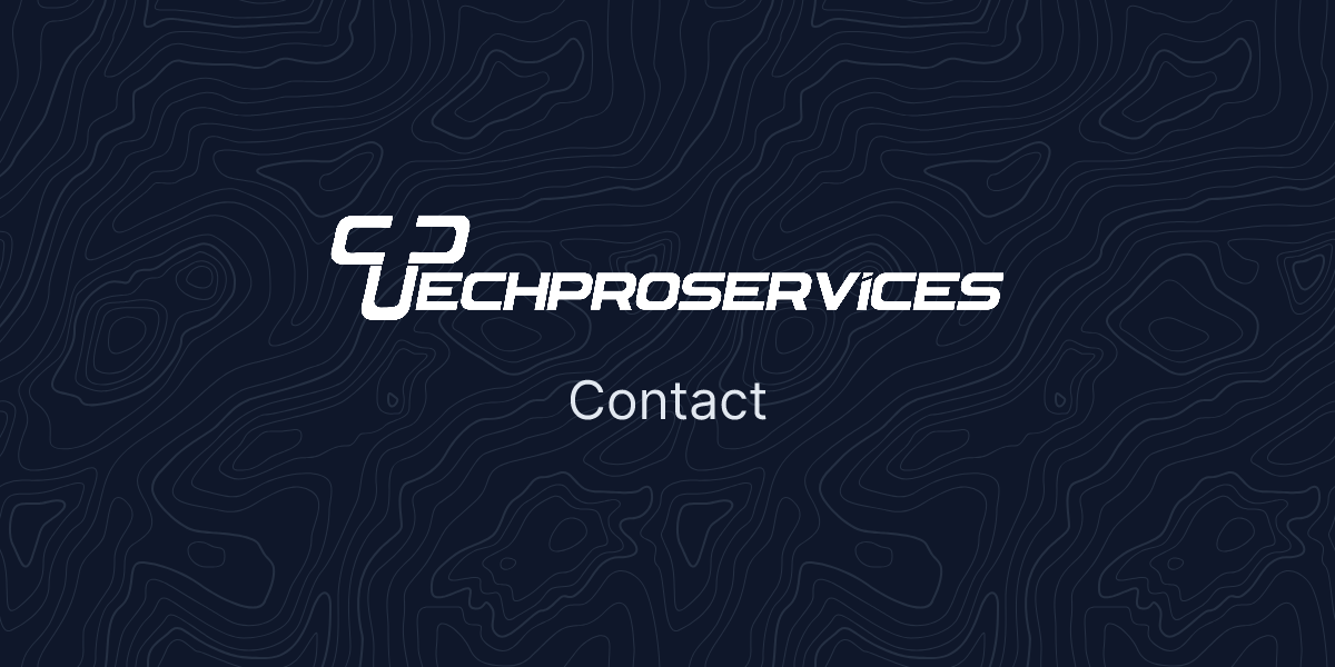 Contact | Tech Pro Services